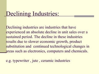 Competitive strategies in different types of industries | PPT