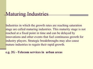 Competitive strategies in different types of industries | PPT