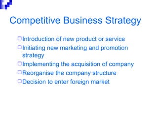 Foundations of Strategic Competitiveness | PPT
