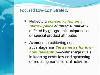 Competitive strategy | PPT