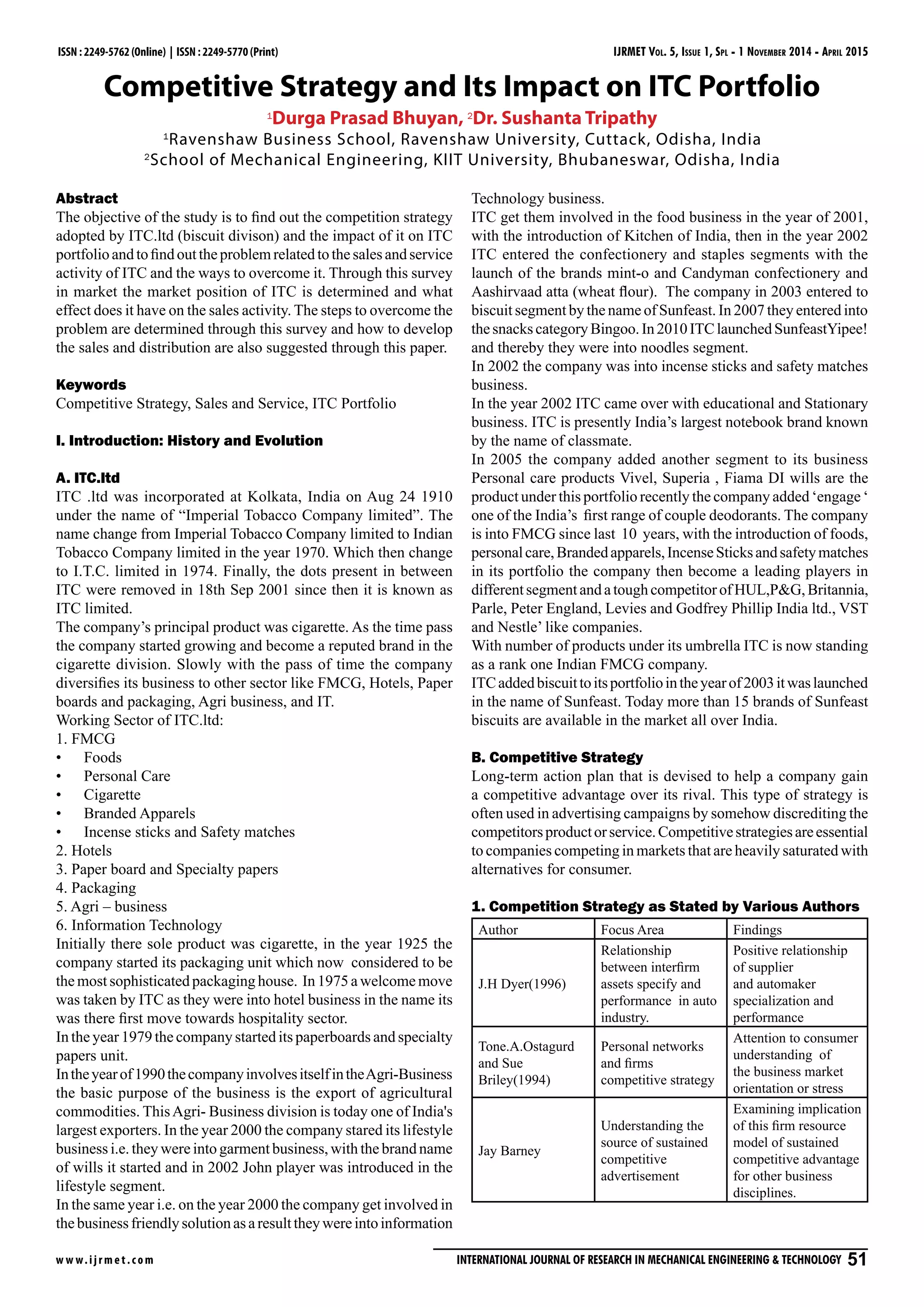 Competitive Strategy and Its Impact on ITC Portfolio.pdf
