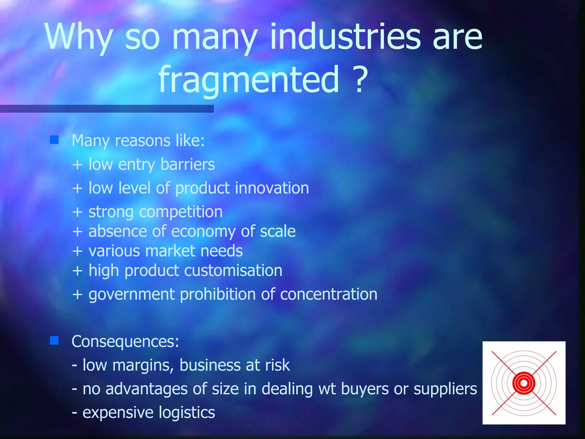 Competitive Strategy In Fragmented Industries | PPT