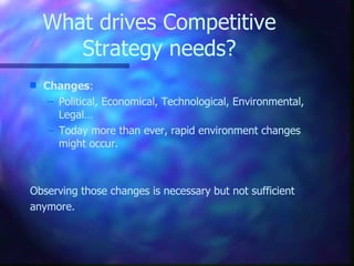 Competitive Strategy In Fragmented Industries | PPT