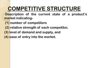 Competitive structure of industries | PPTX
