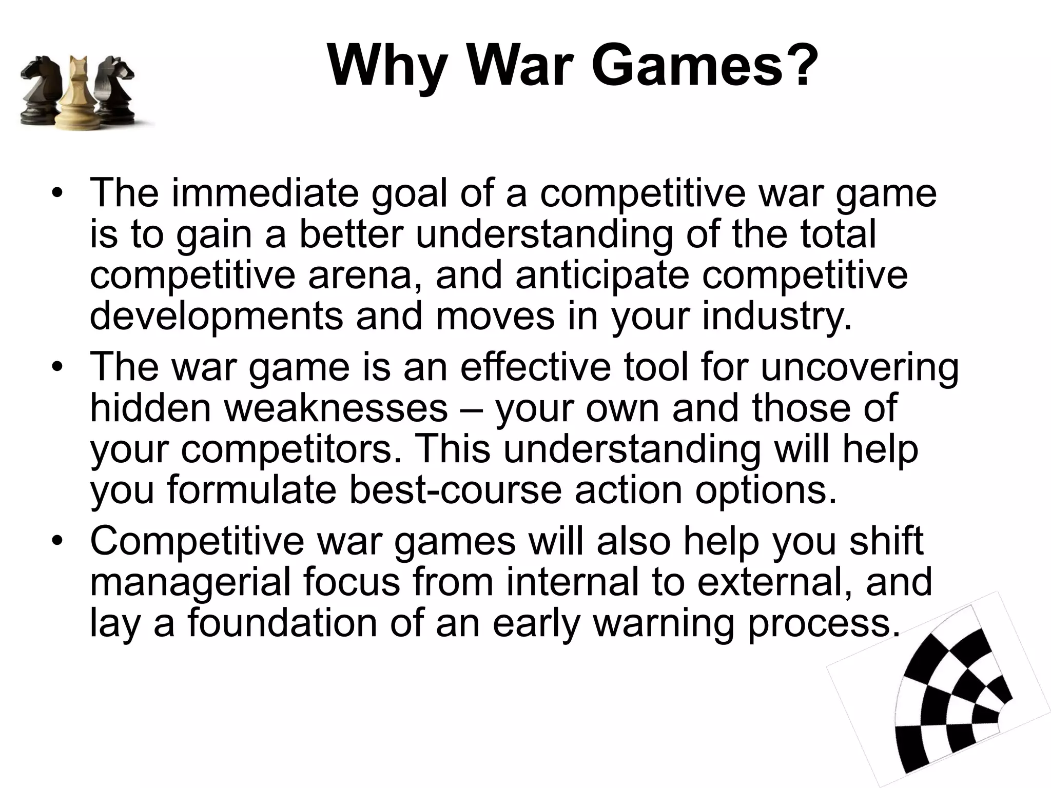 Competitive war games | PPT
