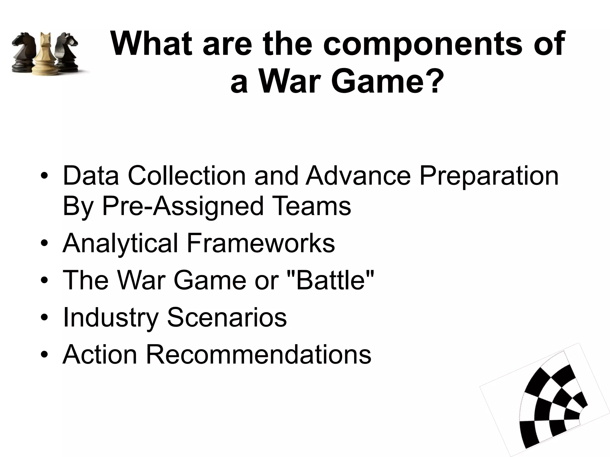 Competitive War Games | PPT