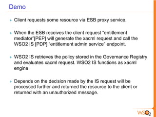 Addressing Security Concerns with WSO2 Governance Registry Policy Store | PPT