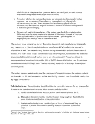 Competitor analysis | PDF