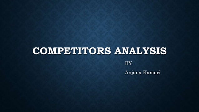 Competitor analysis.pptx