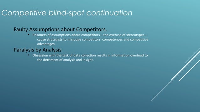 Competitor analysis presentation | PPT