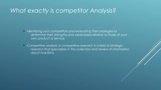Competitor analysis presentation | ODP