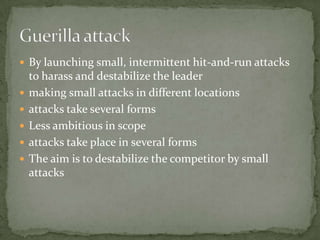 Competitor attack theory PPt | PPT