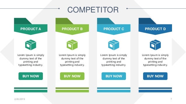 Competitor Presentation Template | Free Download