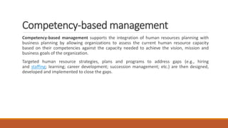 Competncy management | PPTX