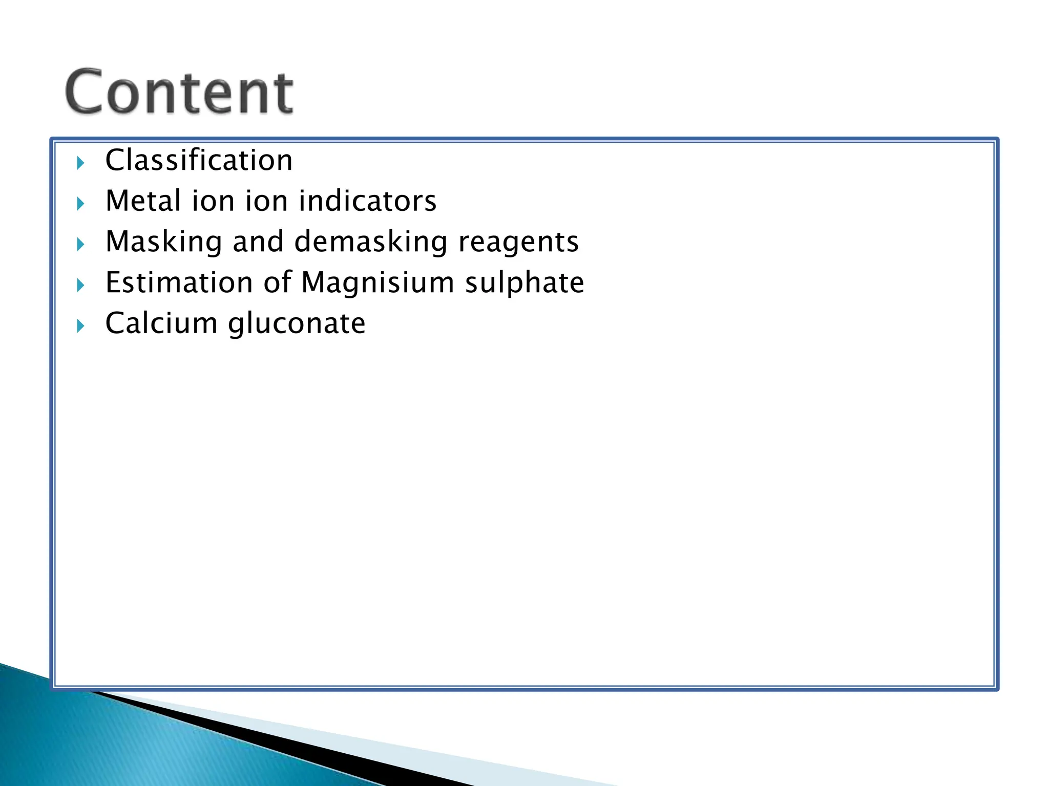 Compexometric titration/Chelatorphy titration/chelating titration | PPTX