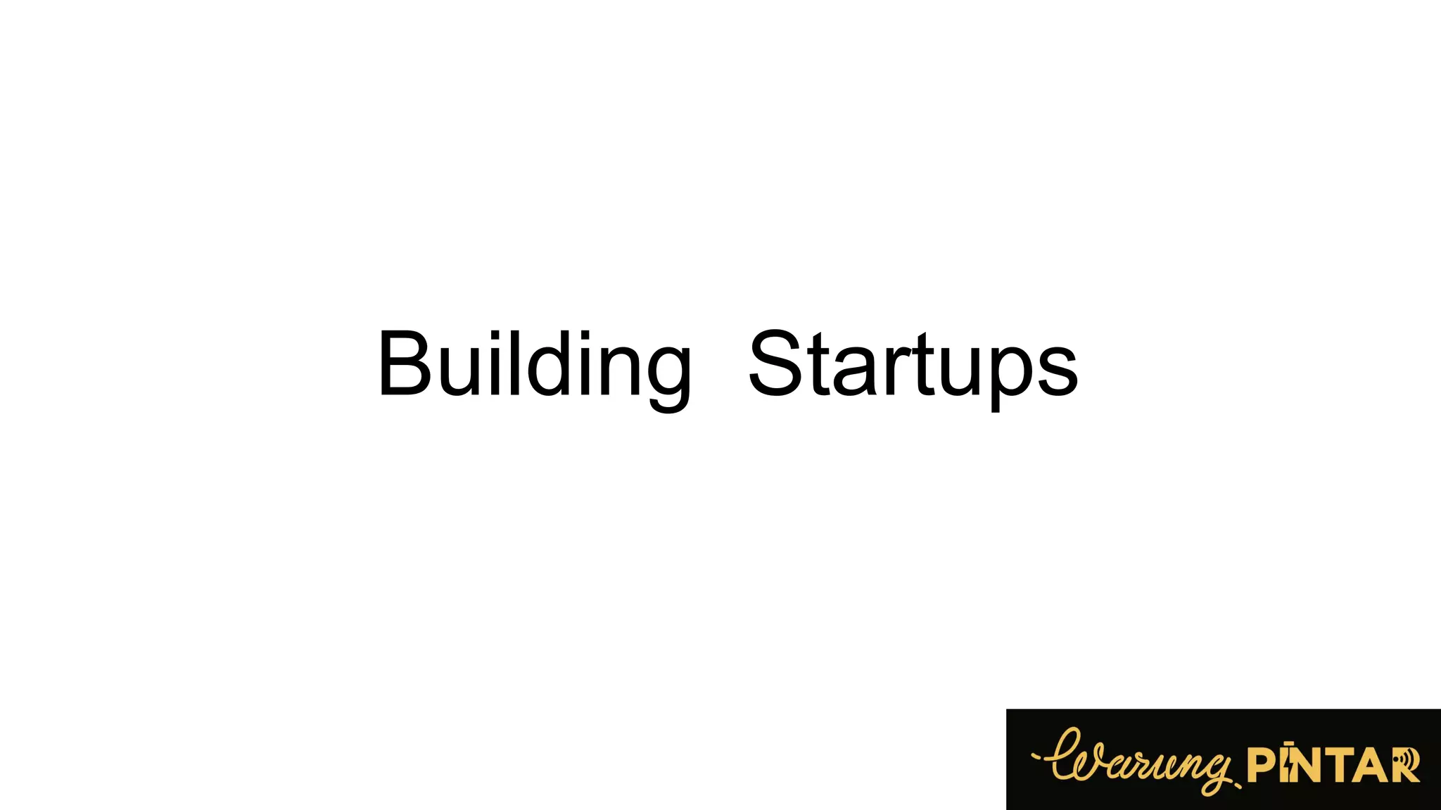 Building Startups | PPTX