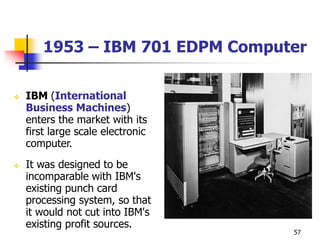 Ibm 701 Edpm Computer