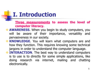 Comp fundamentals 1aintroduction | PDF | Internet for Beginners | Internet