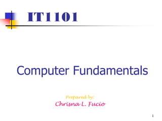 Comp fundamentals 1aintroduction | PPT