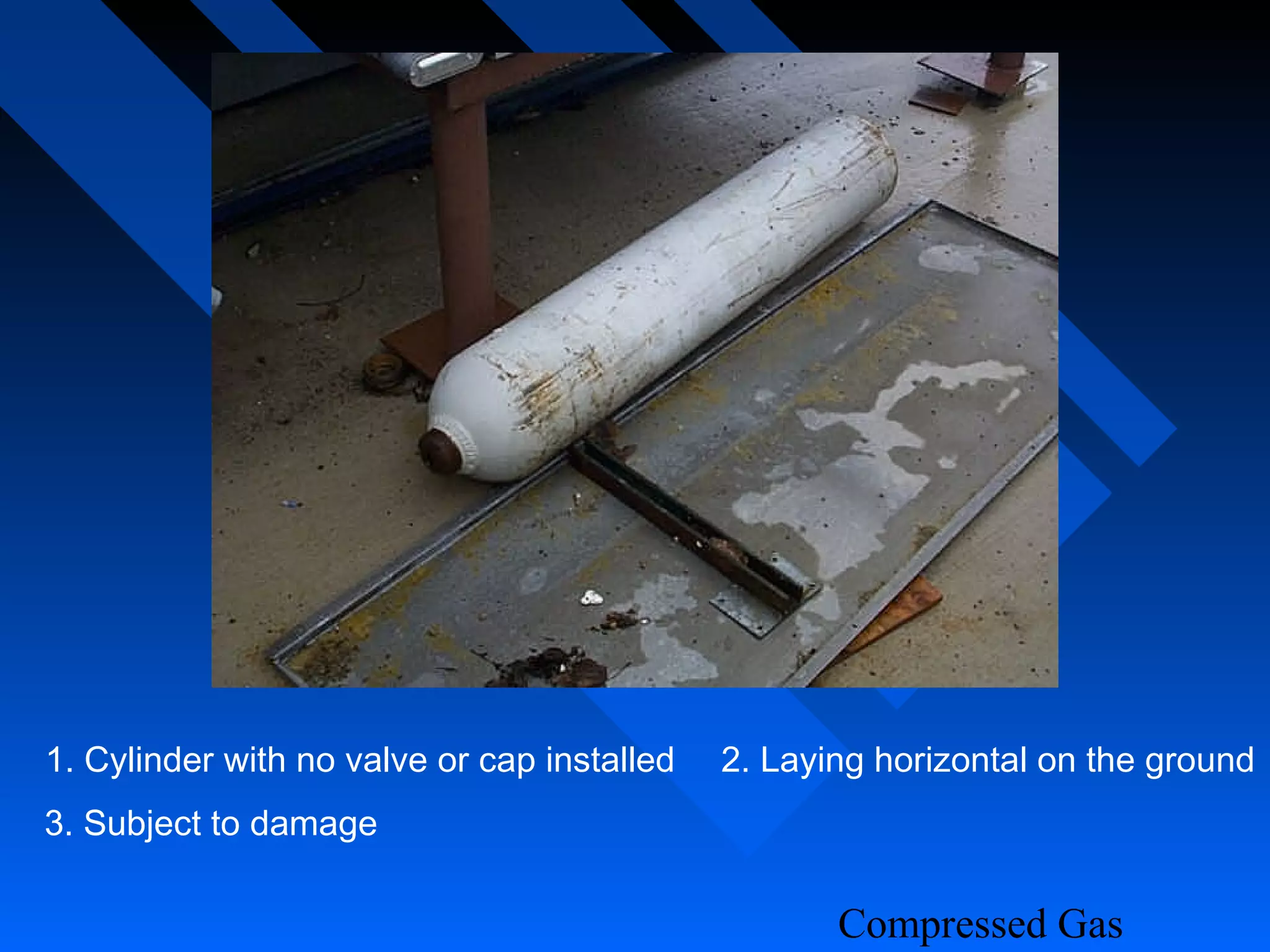Compressed gas cil safety | PPT