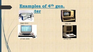 Computer generation | PPT