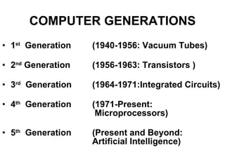 Comp generations 09 | PPT