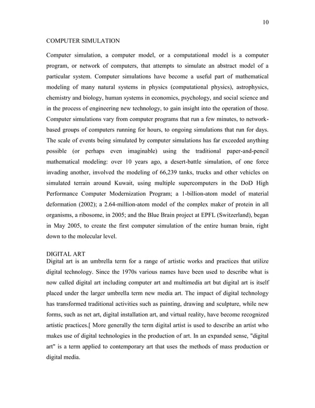 COMPUTER GRAPHICS AND MULTIMEDIA: The Future is here, Today. | DOC