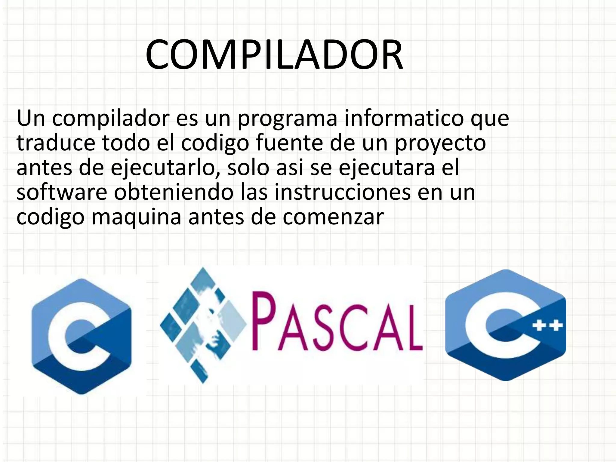 Compilador e interprete | PPTX