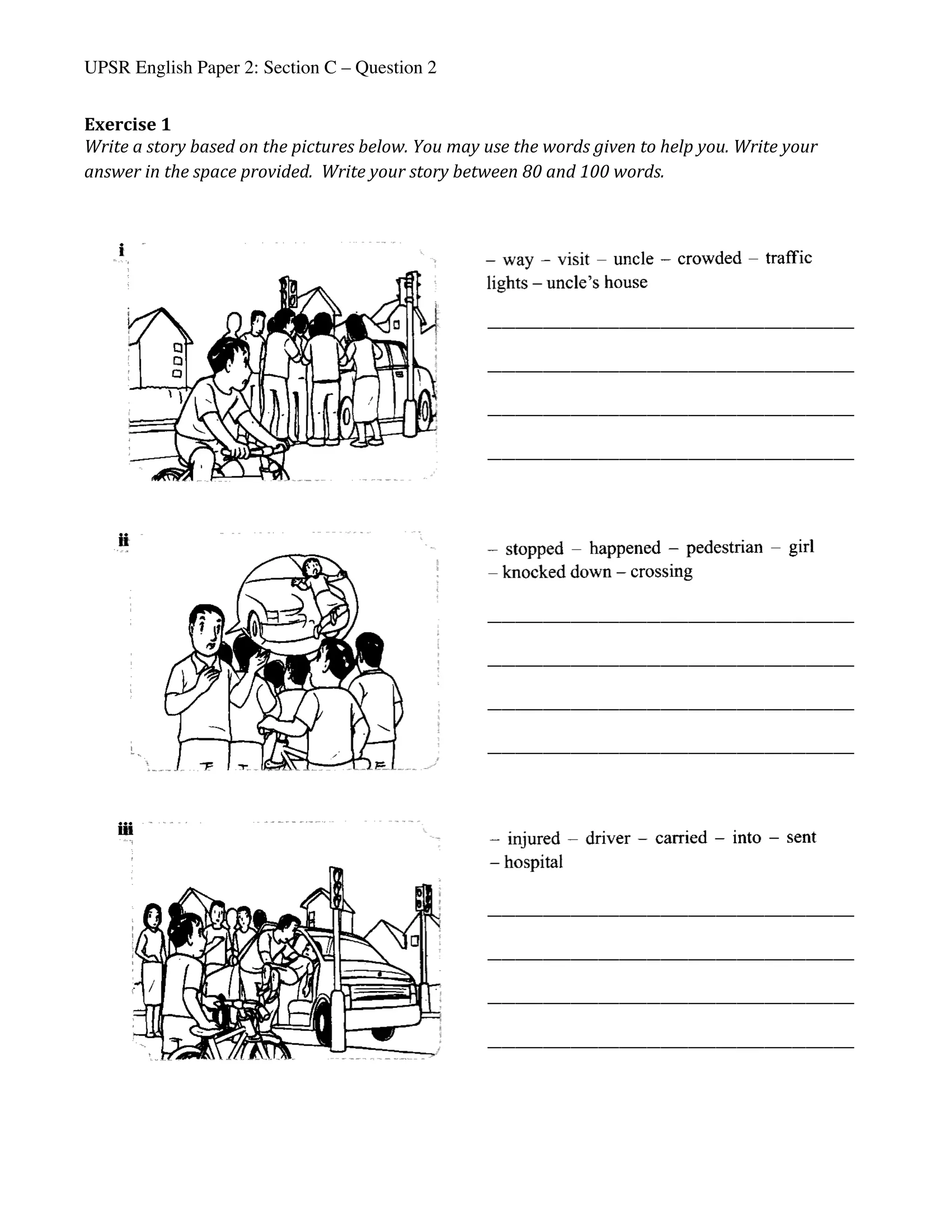 UPSR 2017 - Compilation English 014 (Section C-Q2) | PDF