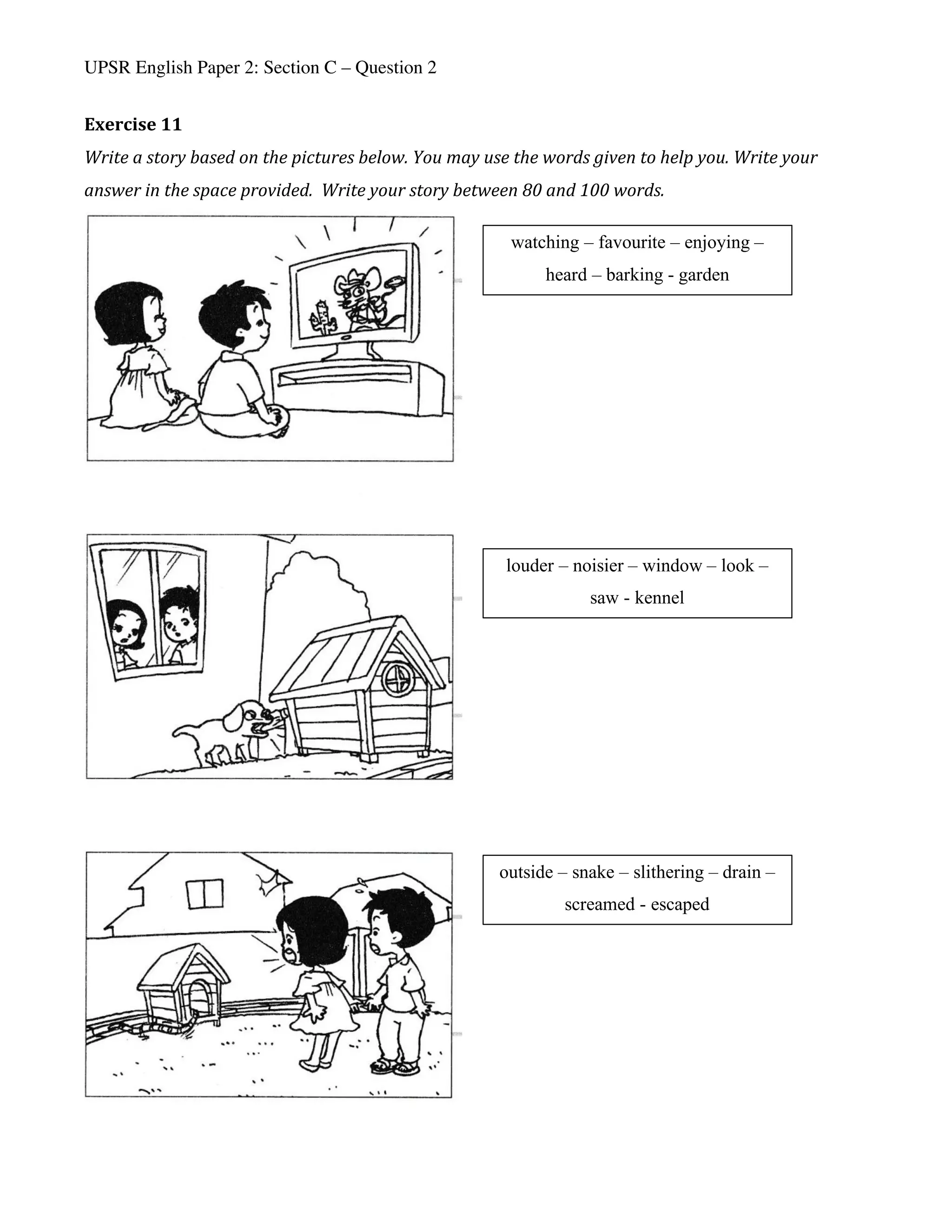 UPSR 2017 - Compilation English 014 (Section C-Q2) | PDF