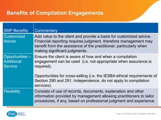 IFAC Guide to Compilation Engagements | PPTX