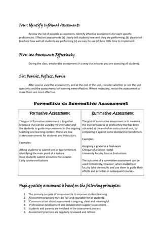 assessment 1 compilation | DOCX | Standardized Testing | Educational ...