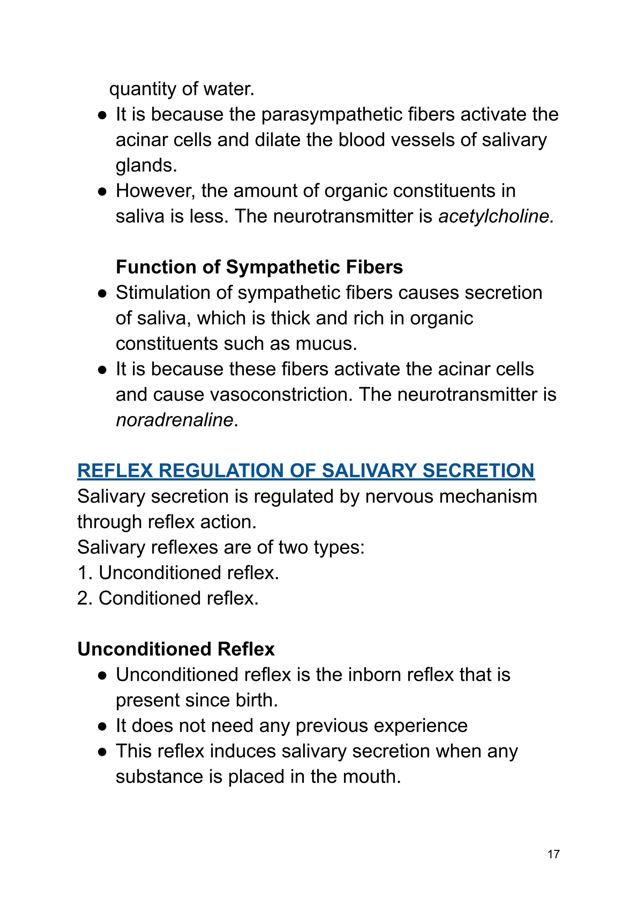 Salivary glands: Introduction, Types of salivary glands, Structure and ...