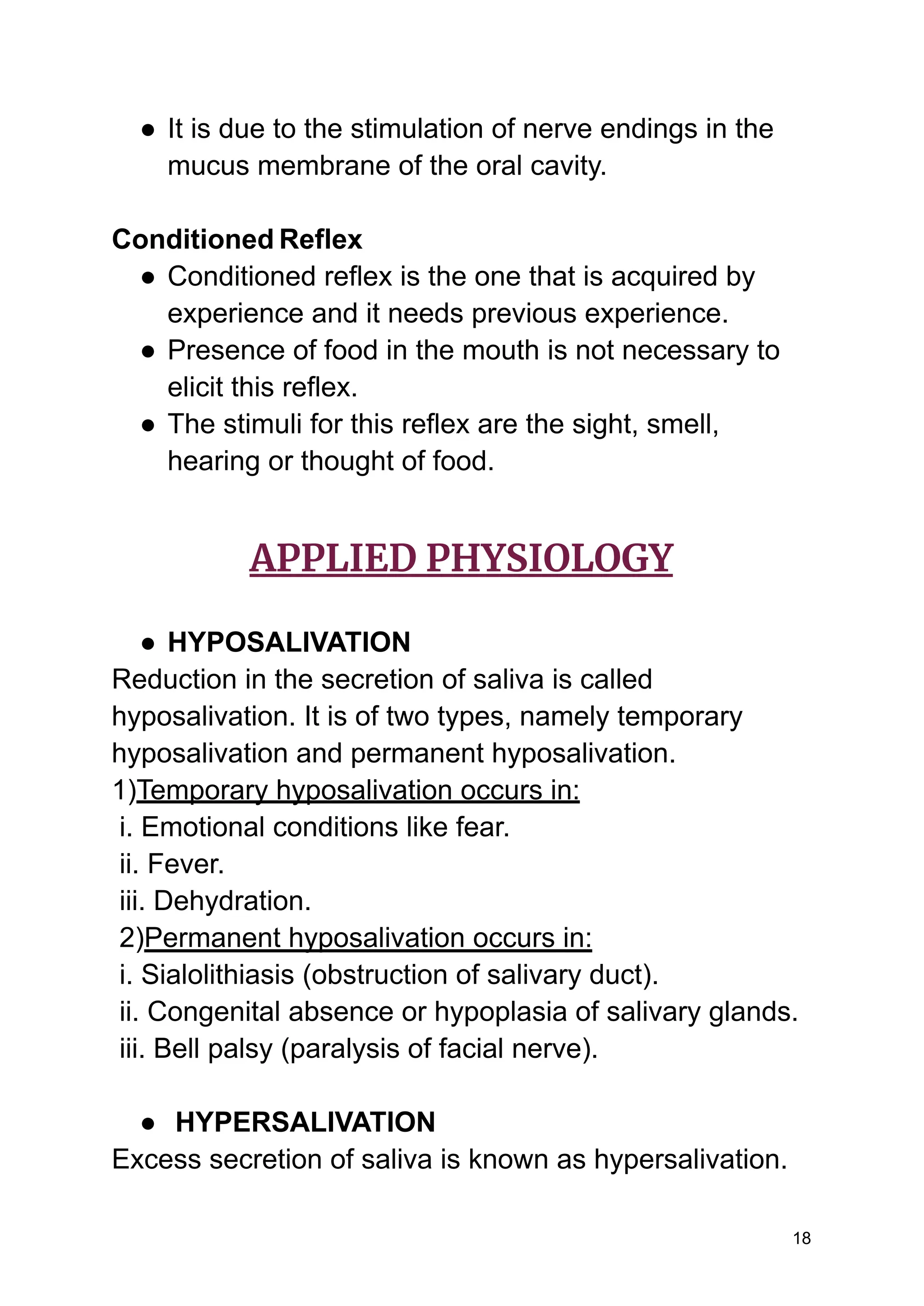 Salivary glands: Introduction, Types of salivary glands, Structure and ...
