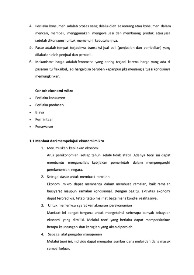 Compilation microeconomis | PDF