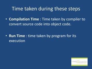 Compilation of c | PPTX