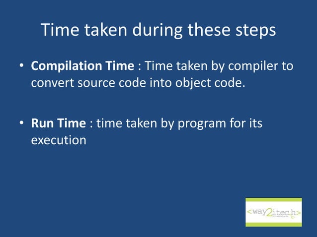 Compilation of c | PPTX