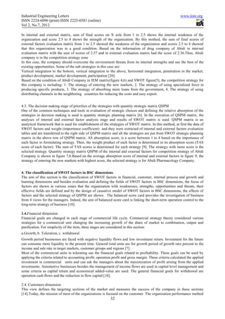 Compilation of effective strategy based on swot and evaluation on | PDF