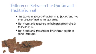 Compilation of HadithA compilation of Hadith refers to the collection ...