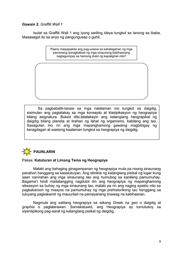 Compilation of Learning Modules in Grade 8 (K to 12 Education System in ...
