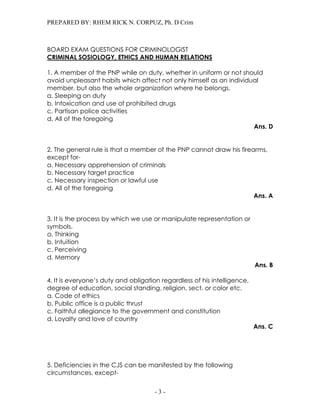 Compilation of previous board examination questions | DOCX