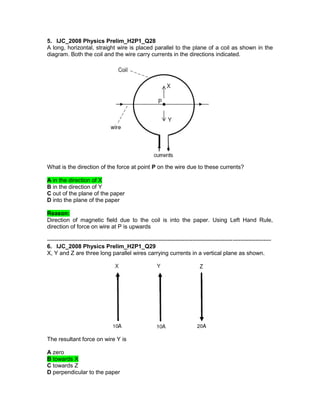 Compilation of questions on electromagnetism (questions only + ans for ...