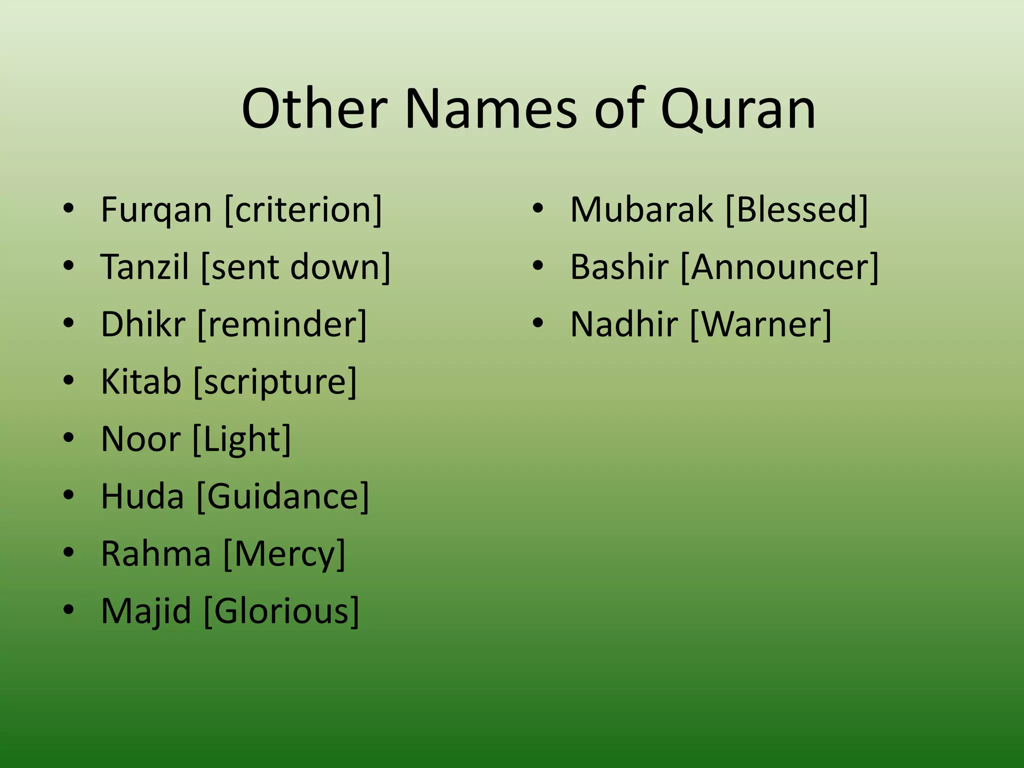 compilation of quran | PDF