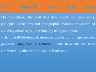 General geology based on field life study | PPTX