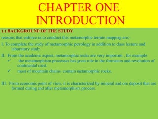 General geology based on field life study | PPT