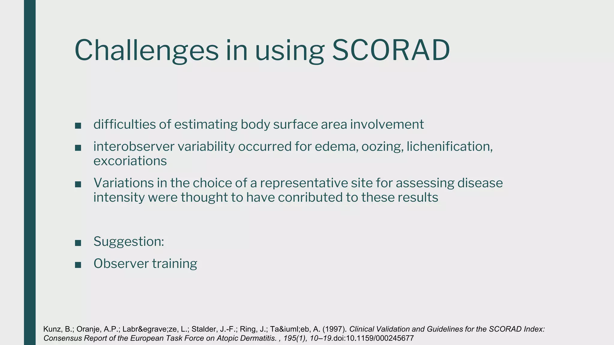 Compiled Scoring Systems in Dermatology_1650928171.pptx | Skin and Dermatology | Diseases and ...
