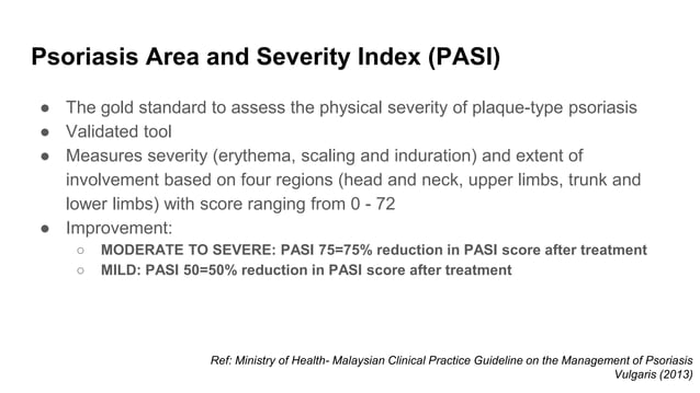 Compiled Scoring Systems in Dermatology_1650928171.pptx | Skin and Dermatology | Diseases and ...