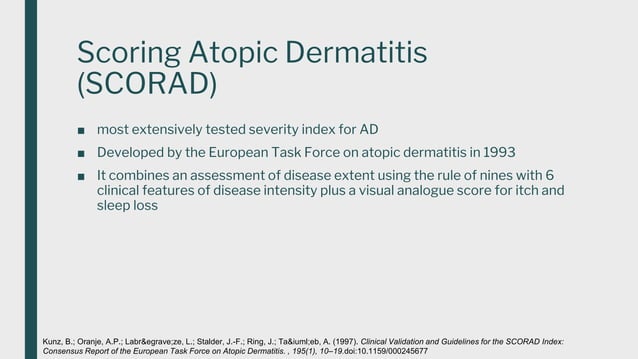 Compiled Scoring Systems in Dermatology_1650928171.pptx | Skin and Dermatology | Diseases and ...