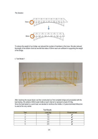 Building Structures - Fettucine Bridge | PDF
