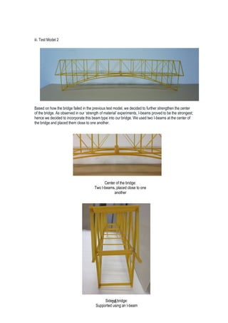 Building Structures - Fettucine Bridge | PDF